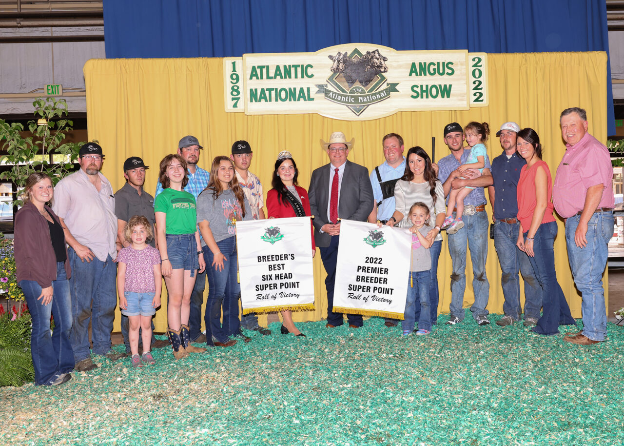 2022 Atlantic National Super Point Roll of Victory (ROV) Angus Show